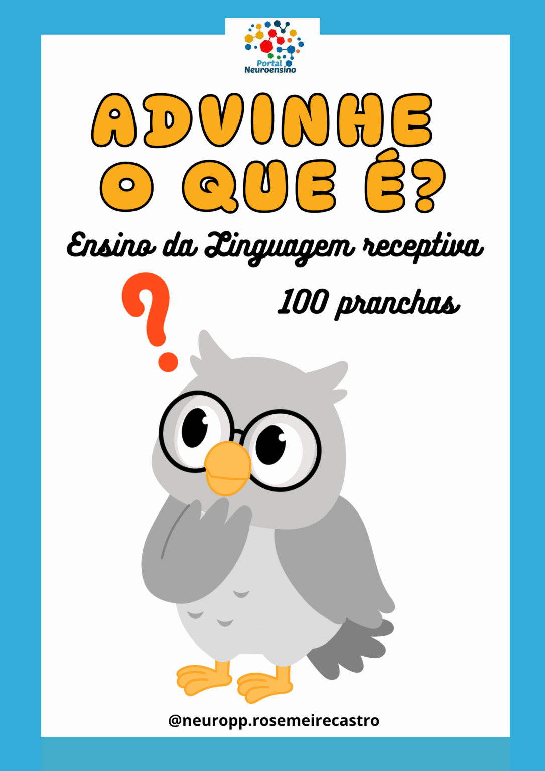 Atividades de linguagem receptiva: Adivinhe quem é? – Portal Neuro Ensino